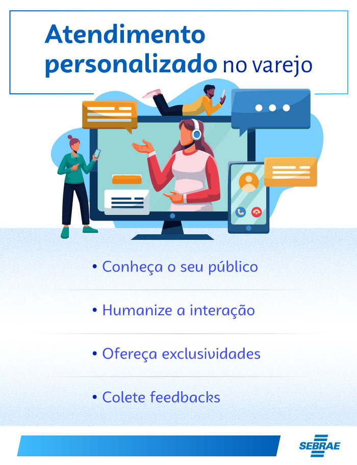 Dicas para melhorar o atendimento personalizado no varejo - Sebrae
